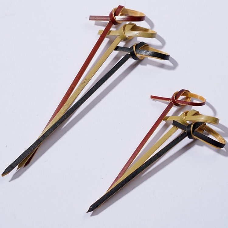 Custom Artistic Bamboo Skewers in Various Colors and Sizes for Events ...