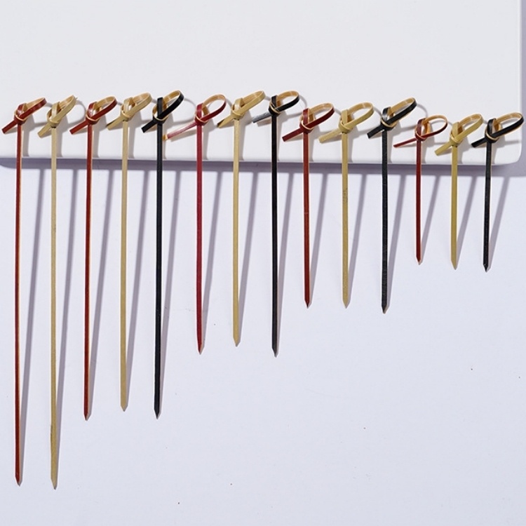 Custom Artistic Bamboo Skewers in Various Colors and Sizes for Events ...