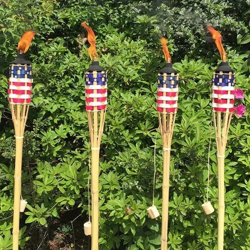 Bamboo Torch - Natural Flame Illumination for Your Outdoor Space