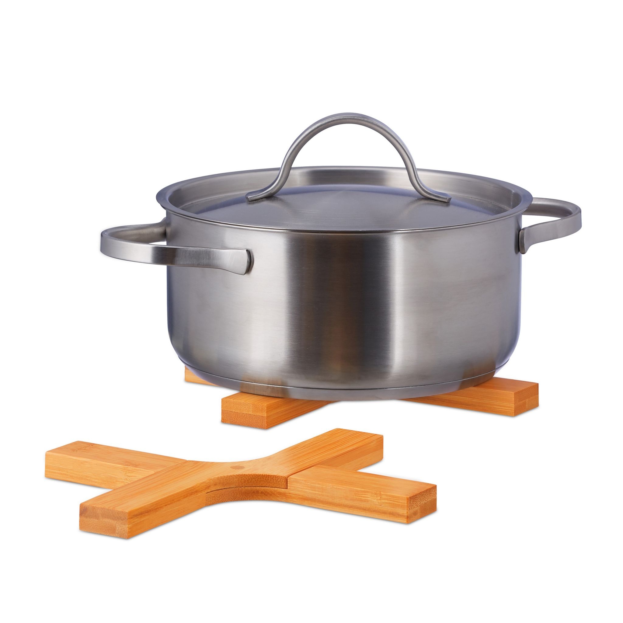 Master the Art of Table Setting with KingNote’s Bamboo Folding Trivets ...