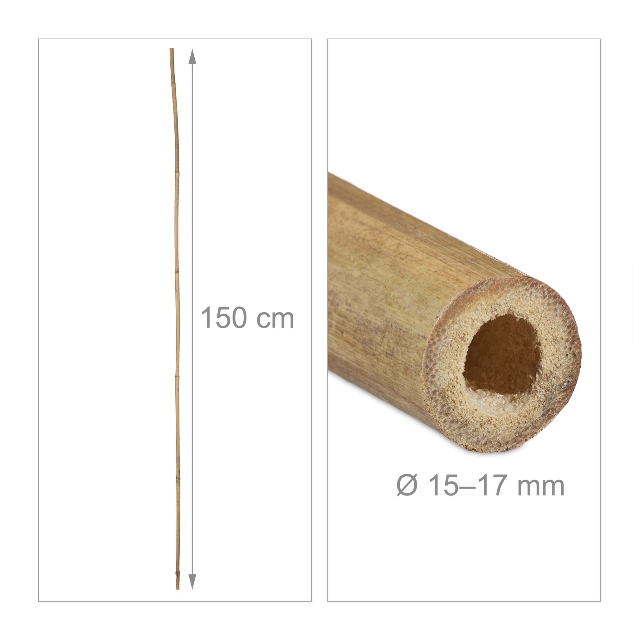 🌿🌼 Elevate Your Garden's Greenery with Natural Bamboo Plant Supports ...