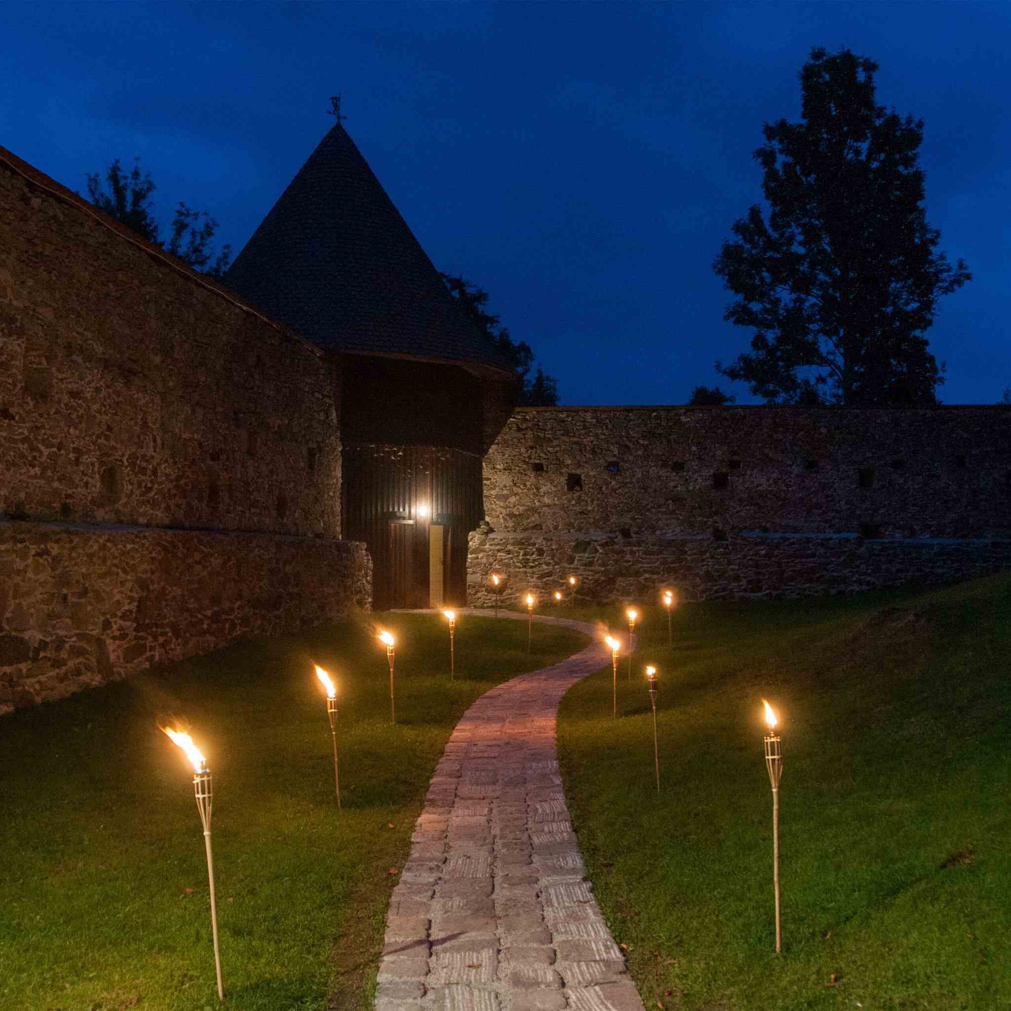 Illuminate Your Outdoor Space with Our Premium Bamboo Oil Torches ...